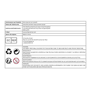 kowaku Mini Drawer Organizer Small Organizer with Drawers Transparent Large Capacity Beads Organizer Desktop Storage Box for Art Supply Office, 12 Drawers