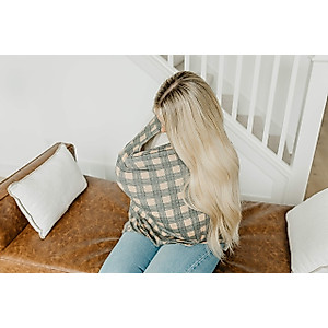 Copper Pearl Multi-Use Cover: Car Seat Covers, Nursing Cover, and Stroller Cover for Sun - Stretchy Fabric, All-Season Use, Stylish Designs, Easy Access for Moms - Billy