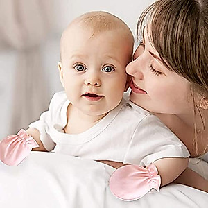 Baby Gloves No Scratch Mittens 0-6 Months Infant Newborn Girls Gloves Toddler Mittens Baby Boys 6 Pairs