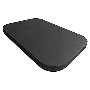 KASCLINO Yoga Knee Pad, Exercise Fitness Yoga Knee Pad Cushion, Foam Floor Exercise Pilates Non-Slip Cushions Wrist Elbow Yoga Knee Pad Sports Mat for Baby Bath, Yoga, Pray, Exercise(Black)