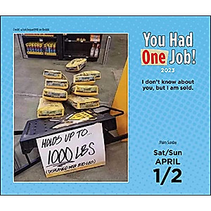 You Had One Job 2023 Day-to-Day Calendar
