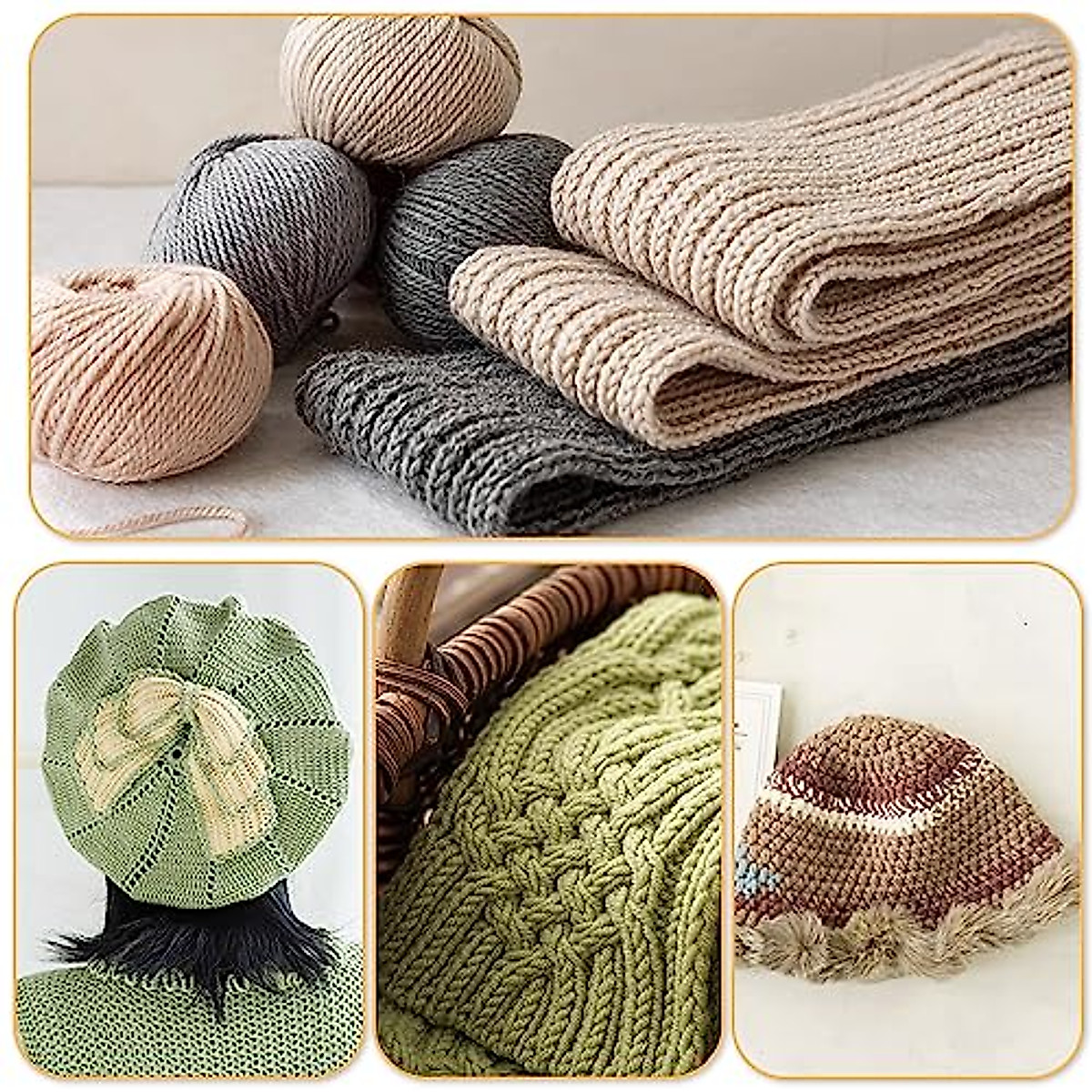 1 PCS 50g 100% Merino Wool Yarn, 6-Ply Warm and Soft Yarn for Hand Knitting and Crocheting, 140 Yards Yarn for Hand DIY Clothes, Scarves, Hats(Pink)