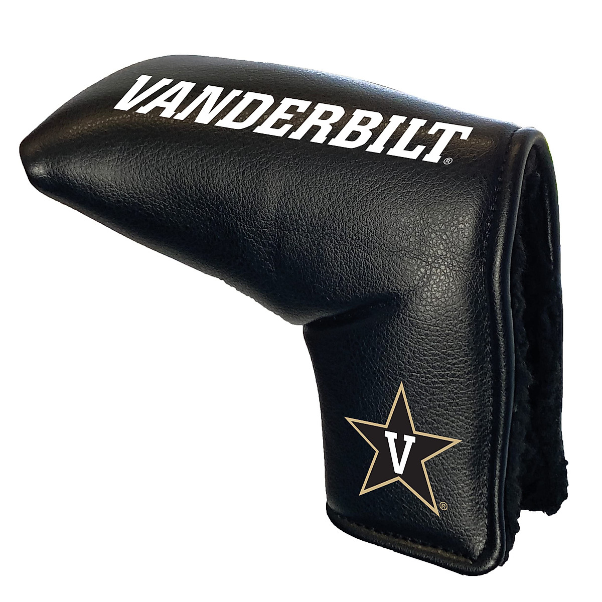 Team Golf NCAA Vanderbilt Tour Blade Putter Cover, Fits Most Blade Putters, Scotty Cameron, Taylormade, Odyssey, Titleist, Ping, Callaway
