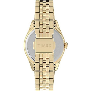 Timex Women's Legacy 36mm Watch - Gold-Tone Bracelet Cream Dial Gold-Tone Case
