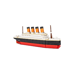 Brick Loot Titanic Building Blocks Large Set, Toy Ship Model Kit, Building Bricks Sets for Adults or Kids, 6 Year Old +, Home Decor, Quality Blocks Compatible with Lego & Major Brands, 217 Pieces
