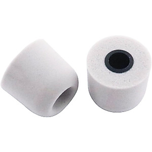 JNSA Replacement for Sony WF-1000XM4 WF-XB700 Memory Foam Ear Tips Noise Canceling Foam Eartips Ear Cap Ear Tip L Size 3 Pairs, [Fit in Case], Silver,Large Size (FoamXM4S3PL)