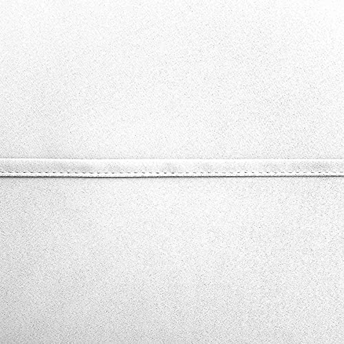 KOUFALL Cafe Curtains White Blackout 24 Inch Length for Bedroom Small Window Tier Curtains for Kitchen Short RV Campers