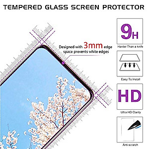 LeYi Compatible for iPhone 8 Plus Case, iPhone 7 Plus Case, iPhone 6 Plus Case with Tempered Glass Screen Protector [2 Pack], Military-Grade Phone Case with Kickstand Ring for iPhone 6s Plus, Black