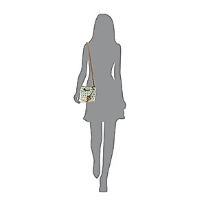 Lucky Brand womens Azon Crossbody, Juniper Multi, One Size US