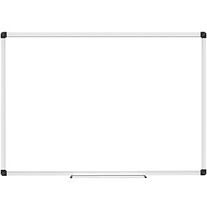 XBoard Magnetic Whiteboard 48 x 36, White Board 4 x 3, Dry Erase Board with Detachable Marker Tray
