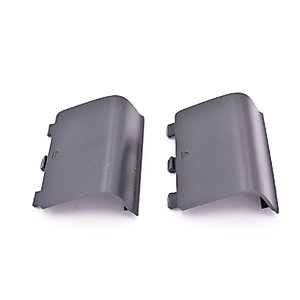 2 Pack of Replacement Battery Cover Door for Xbox One/Xbox One S Controller, Battery Back Shell Repair Part Compatible with Xbox Wireless Controller