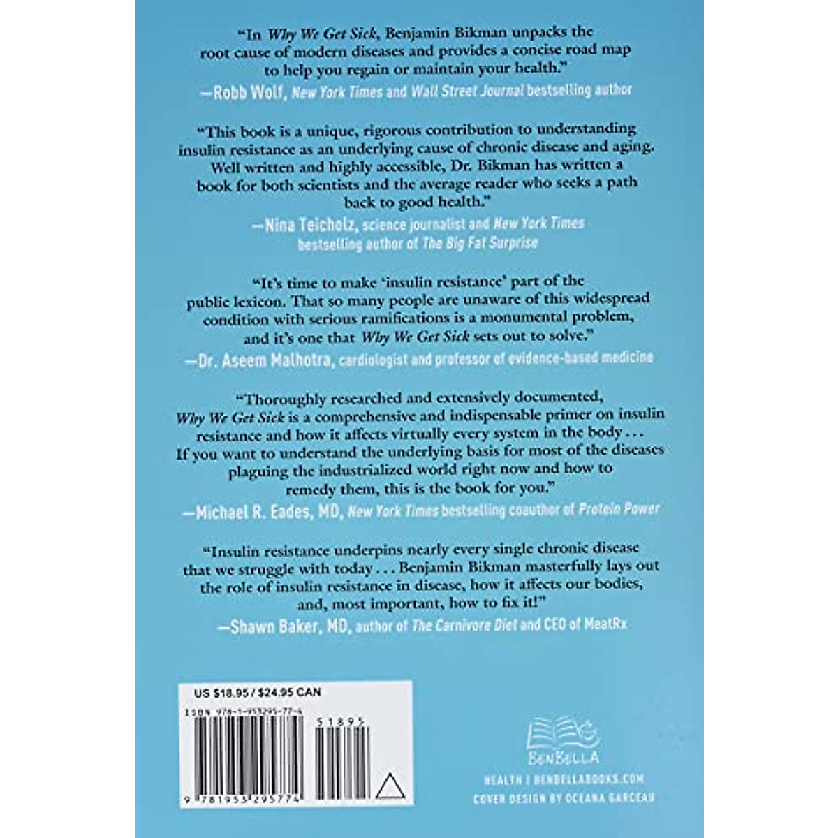 Why We Get Sick: The Hidden Epidemic at the Root of Most Chronic Disease--and How to Fight It