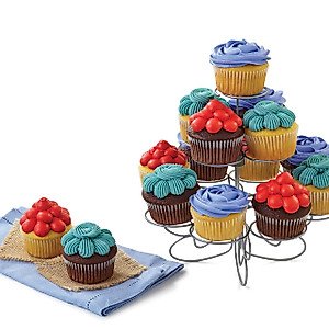 Wilton Cupcakes 'N More Small Cupcake Stand - Metal Dessert Stand