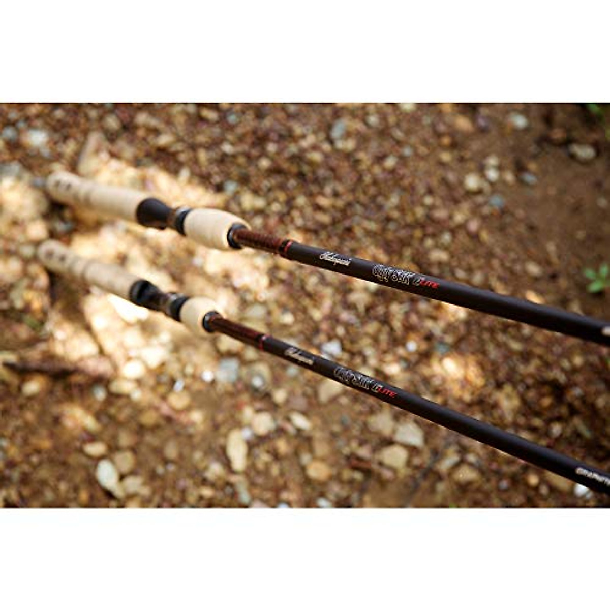 Ugly Stik 7’ Elite Spinning Rod, Single Piece Spinning Rod, 8-17lb Line Rating, Medium Heavy Rod Power, Extra Fast Action, 1/4-3/4 oz. Lure Rating