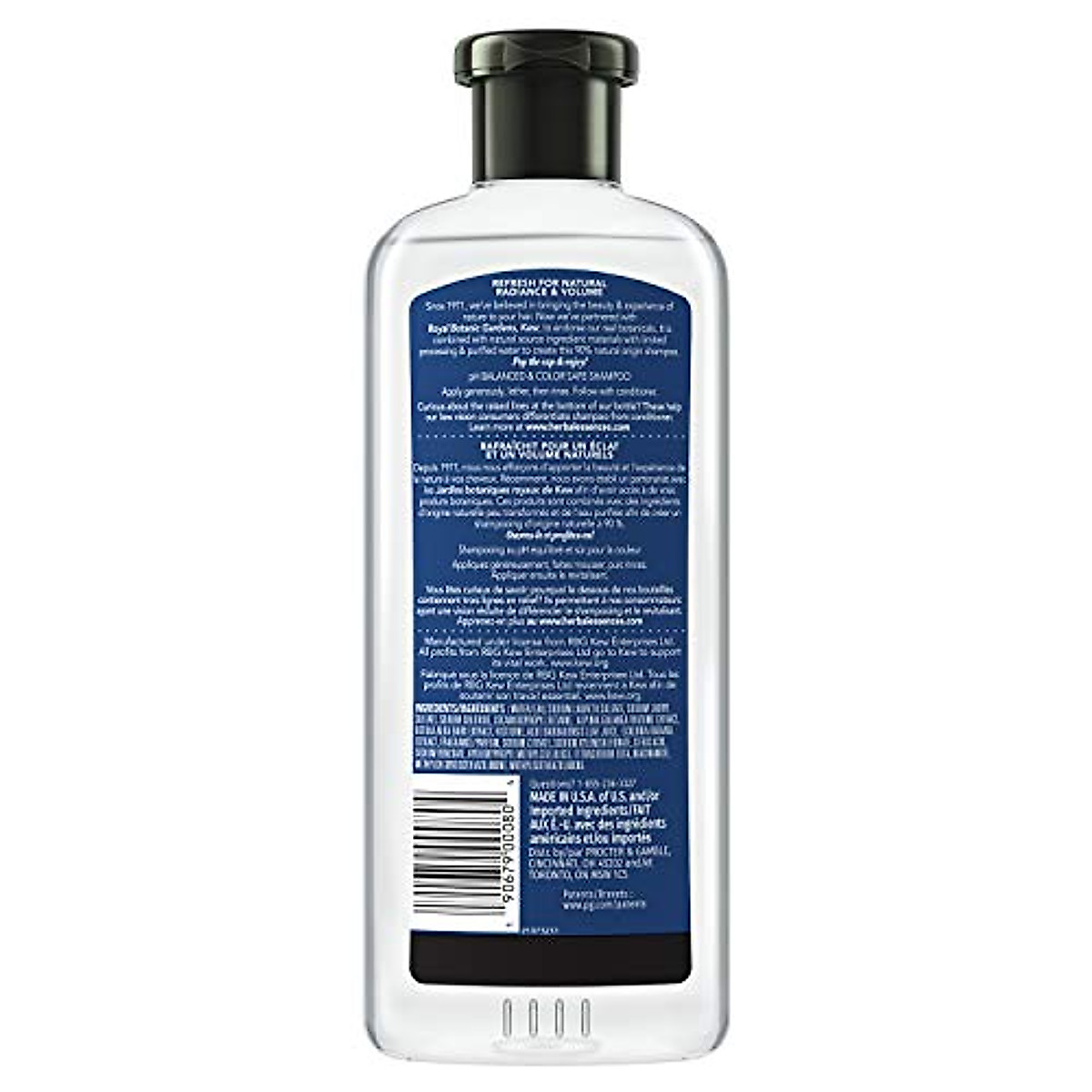 Herbal Essences Bio, Refresh Blue Ginger & Micellar Water Shampoo, 13.5 Ounce