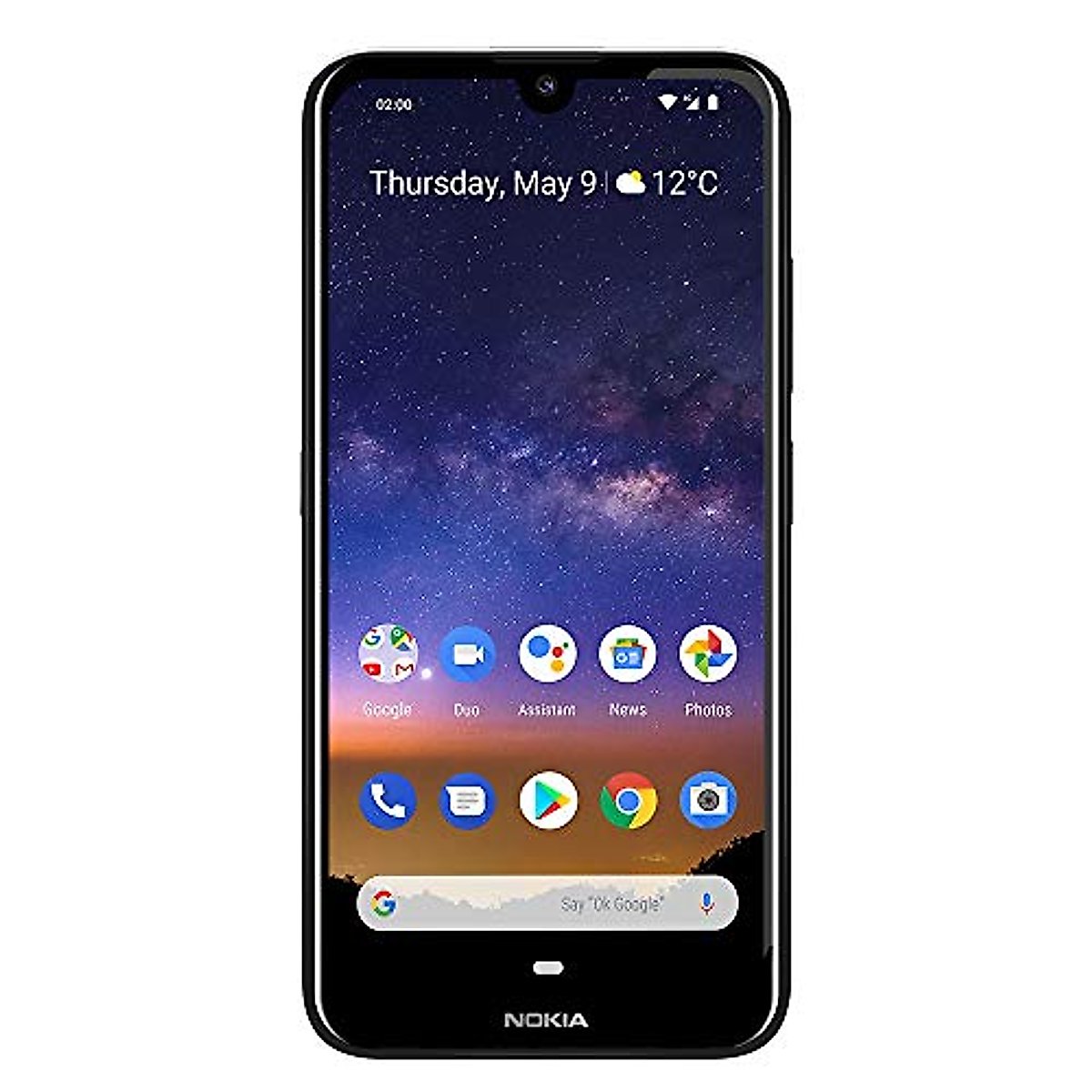 Nokia 2.2 Fully Unlocked Smartphone with 5.71" HD+ Screen, 13 MP Camera and Android 10 Ready, Black (AT&T/T-Mobile/Cricket/Tracfone/Simple Mobile)