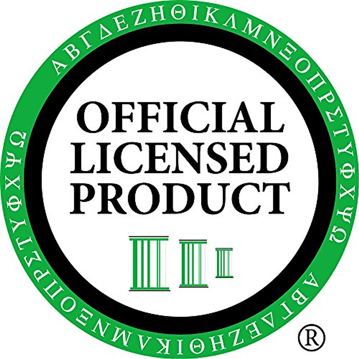 The Collegiate Standard Zeta Tau Alpha Sterling Silver Skinny Band Ring (7.0)