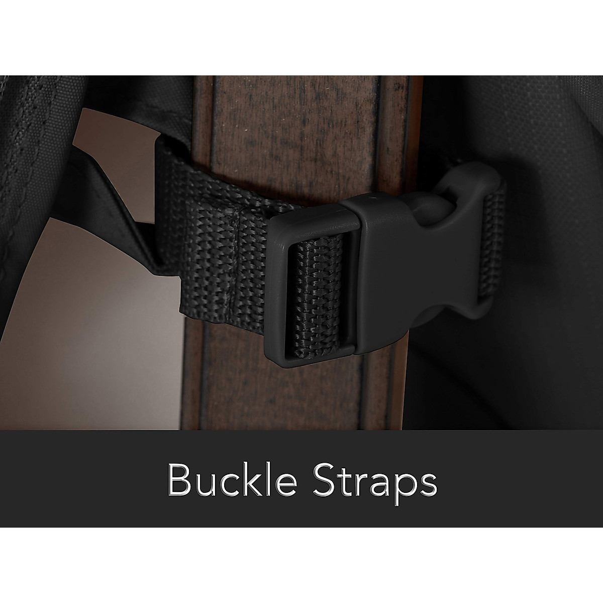 Covermates Round Poker Table Cover – Heavy-Duty Polyester, Weather Resistant, Covered Mesh Vent, Outdoor Living Cover, 54DIAMETER x 25H, Ripstop Black