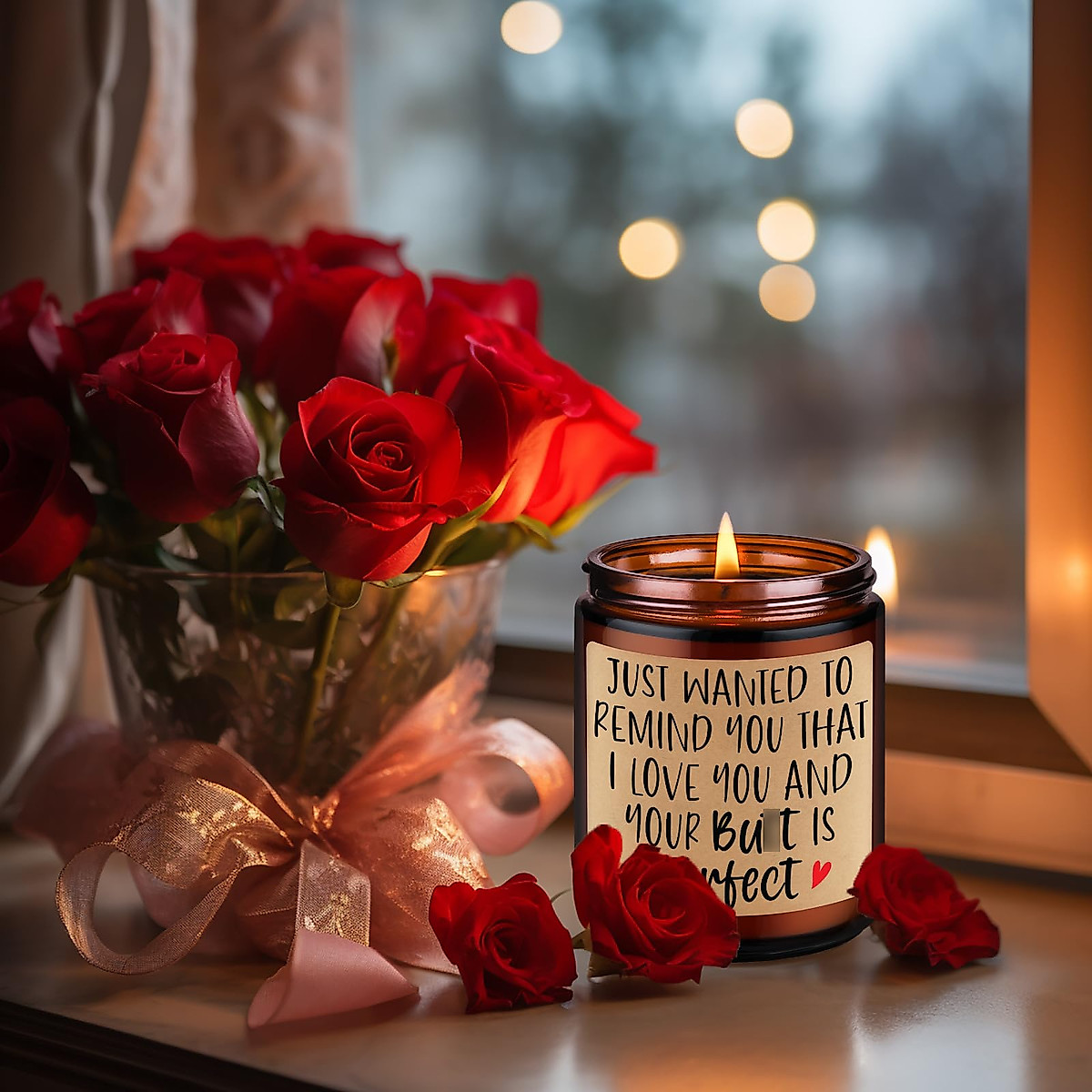 GSPY Scented Candles - Romantic Gifts, Valentines Gifts, I Love You Gifts for Her, Him, Women - Funny Anniversary, Birthday, Valentines Day Gifts for Wife, Husband, Girlfriend, Best Boyfriend, Fiance