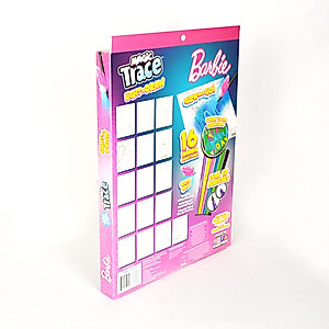 Magic Trace Light to Draw Barbie and Friends | Drawing & Coloring Activity Set | Includes 16 Pages and 6 Dual Tipped Markers |Ages 6+