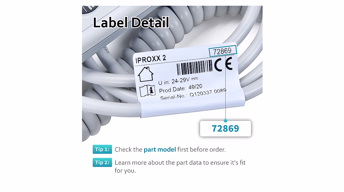 Okin Dewert 72896 Handset Remote Hand Control Replacement for Hospital ...