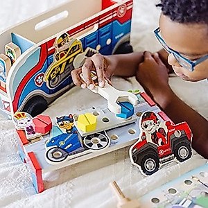 Melissa & Doug PAW Patrol Match & Build Mission Cruiser - FSC-Certified Materials