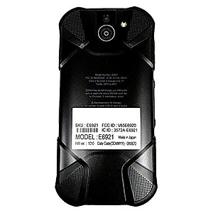 Kyocera DuraForce Pro 2 with Dragontrail PRO Display E6921 Black - Unlocked | Rugged 4G Android Smart Phone