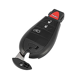 X AUTOHAUX Replacement Keyless Remote Car Key Fob 433Mhz 4 Button for Dodge Dart 2013 3014 2015 2016 M3N32297100 56046771AA