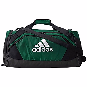 adidas Team Issue 2 Medium Duffel Bag Team Dark Green, One Size