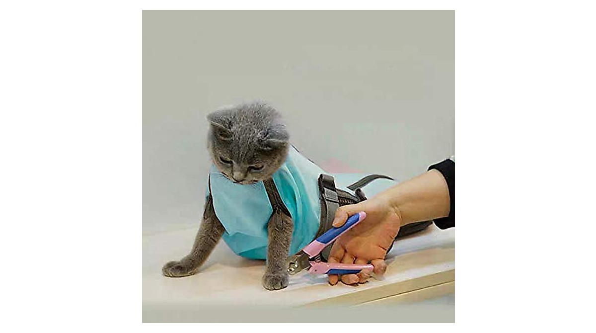 Cinf Cat Grooming Restraint Bag - Safe Nail Clipping