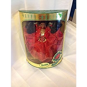 Mattel Barbie 1993 Happy Holidays African American Barbie Doll: Special Edition