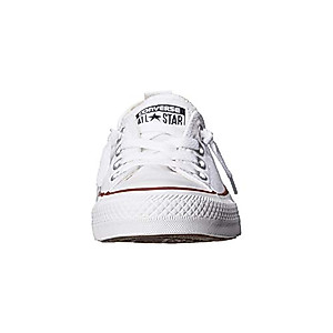 Converse Women's Shoreline Slip on Sneaker, Optical White, 8.5