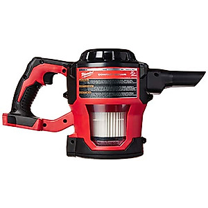 Milwaukee 0882-20 M18 Lithium Ion Cordless Compact 40 CFM Hand Held Vacuum w/ Hose Attachments and Accessories (Batteries Not Included, Power Tool Only)