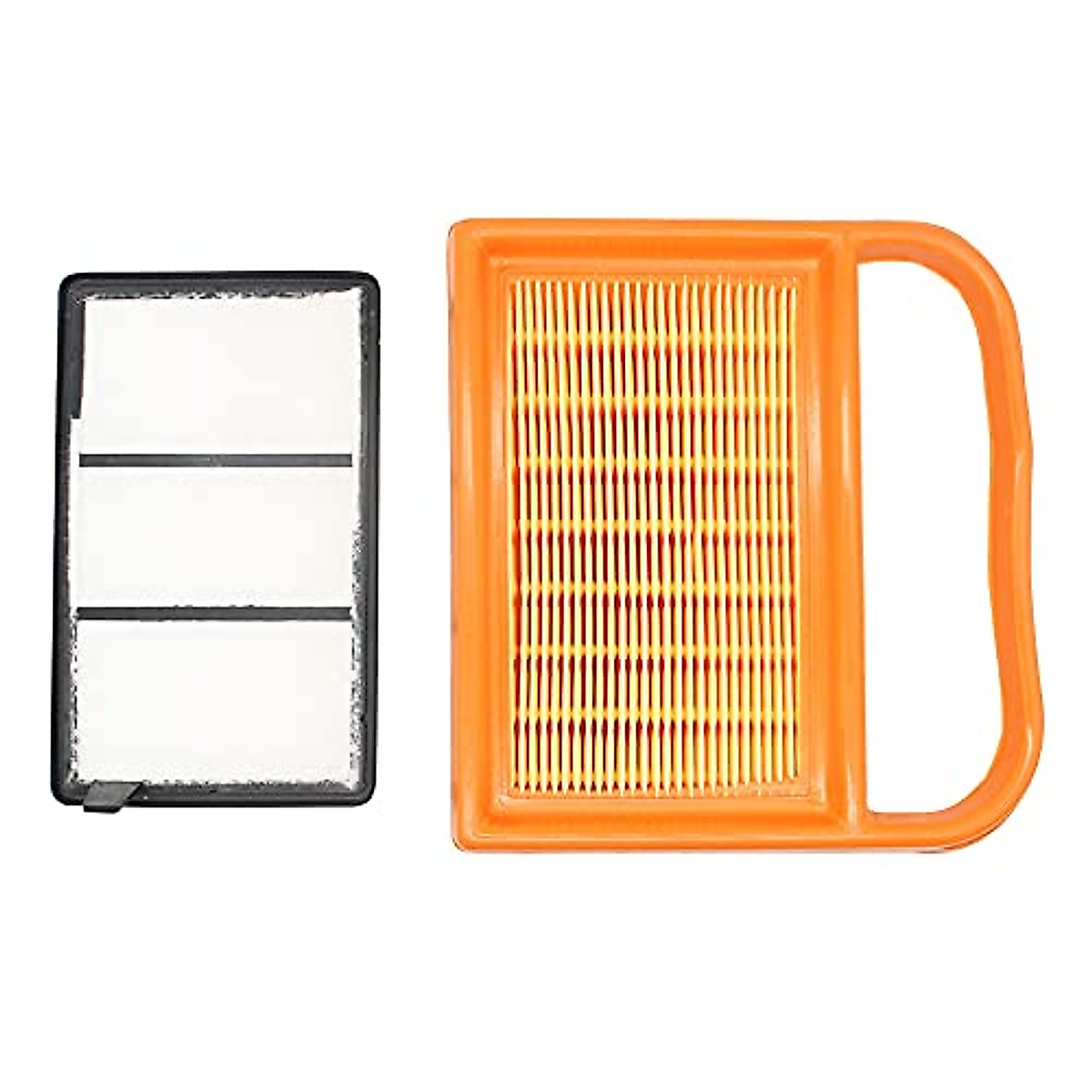 Fullas 5 Packs Air Filter + Pre Filter Compatiable with Stihl TS410 TS420 Lawn Mower Replace TS480i 4238-140-1800 4238 140 4401 Concrete Cutoff Saw Replace 4238 141 0300 42381410300B