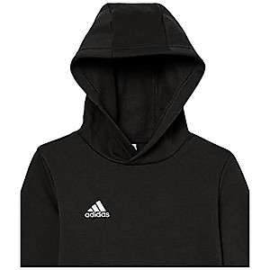 adidas Kids' Entrada 22 Sweat Hoodie, Black, Small