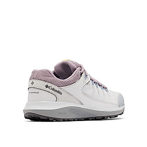 Columbia Women's Trailstorm Waterproof, Grey Ice/Shale Mauve, 9
