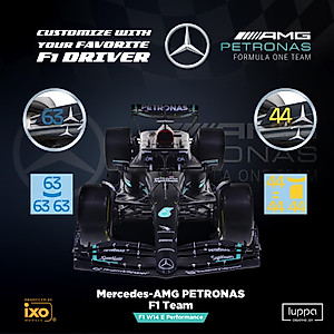 Formula 1 AMG W14 Model Kit - 1:18 Scale Racing F1 AMG W14 E Performance Model Inspired by Lewis Hamilton & George Russell Building kit, Collectible diecast, 140 Pieces