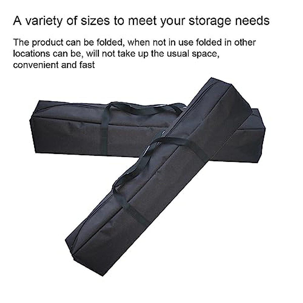 DTOWER Camping Canopy Pole Bag Waterproof Sundries Large Capacity Oxford Cloth Rod Pouch Handbag Outdoor Travel Picnic, 65x15x15cm