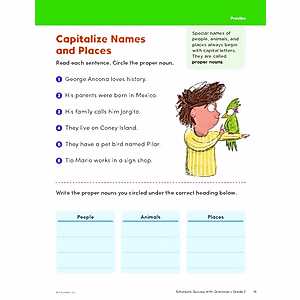 Scholastic Success with Grammar Grade 2 Workbook