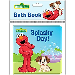Sesame Street – Splashy Day! Waterproof Bath Book / Bath Toy - PI Kids