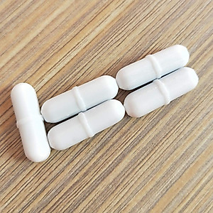 Laboratory Magnetic Stir Bars PTFE Magnetic Stirrer Mixer Stir Bars Stiring Rod, Diameter 9mm (0.35 inch), Length 30mm (1.18 inch),5Pcs