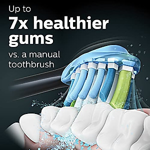 Philips Sonicare DiamondClean Smart 9500 Rechargeable Electric Power Toothbrush, Black, HX9924/11