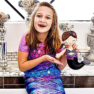 ADORA Mermaid Magic Dolls with Color-Changing Tail, Ultra-Plush Toy Doll Made with Premium and Machine Washable Materials, Birthday Gift for Ages 1+ - Coral