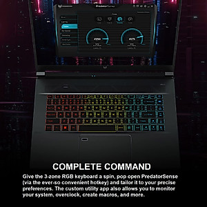 acer Predator Triton 500 SE Gaming Creator Laptop,16" WQXGA 240Hz G-SYNC, Intel i7-12700H, GeForce RTX 3070Ti, 16GB LPDDR5, 1TB Gen 4x4 SSD, Killer Wi-Fi 6E, Fingerprint Reader, Backlit Keyboard, MP