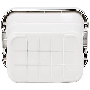 無印良品 MUJI 44620816 Sturdy Polypropylene Storage Box, Mini, 5.8 gal (22 L), Approx. Width 15.6 x Depth 11.6 x Height 14.6 inches (39.5 x 29.5 x 37 cm)