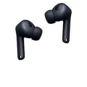 Xiaomi Buds 3T Pro, TWS, Bluetooth 5.2, Surround Sound, 40 dB Adaptive ANC, 3+1 ANC Modes, Dual Transparency Modes, LHDC 4.0 Codec, IP55, Wireless Charging, Black
