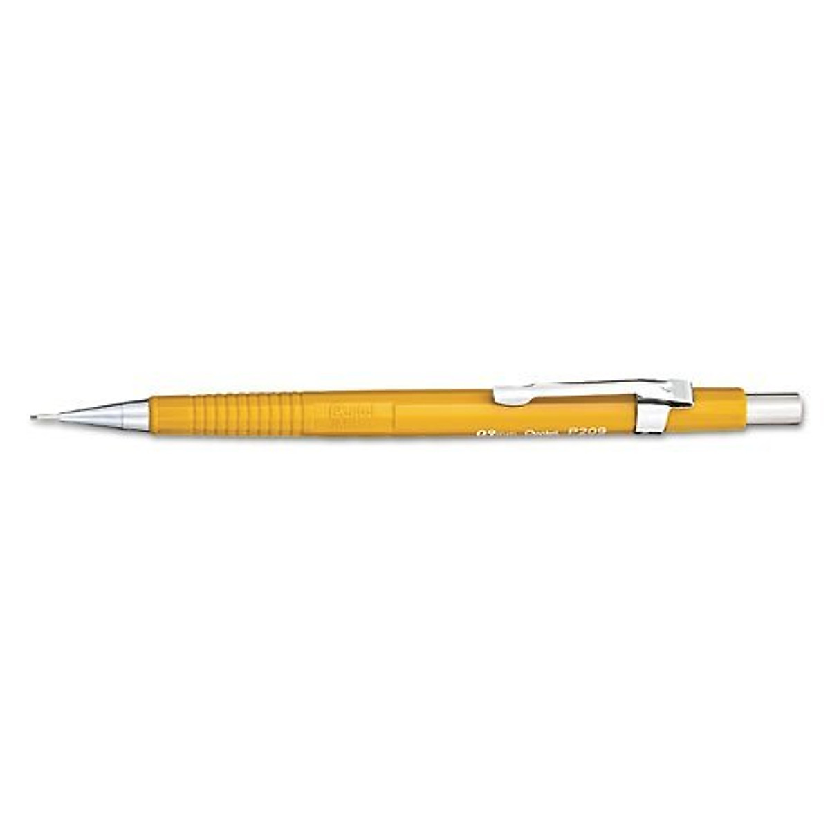 Pentel Sharp Automatic Drafting Pencil, 0.9mm, Yellow, Pack of 6