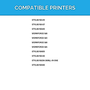 LD Products Remanufactured Ink Cartridge Replacement for Epson 125 ( Black , 3-Pack )