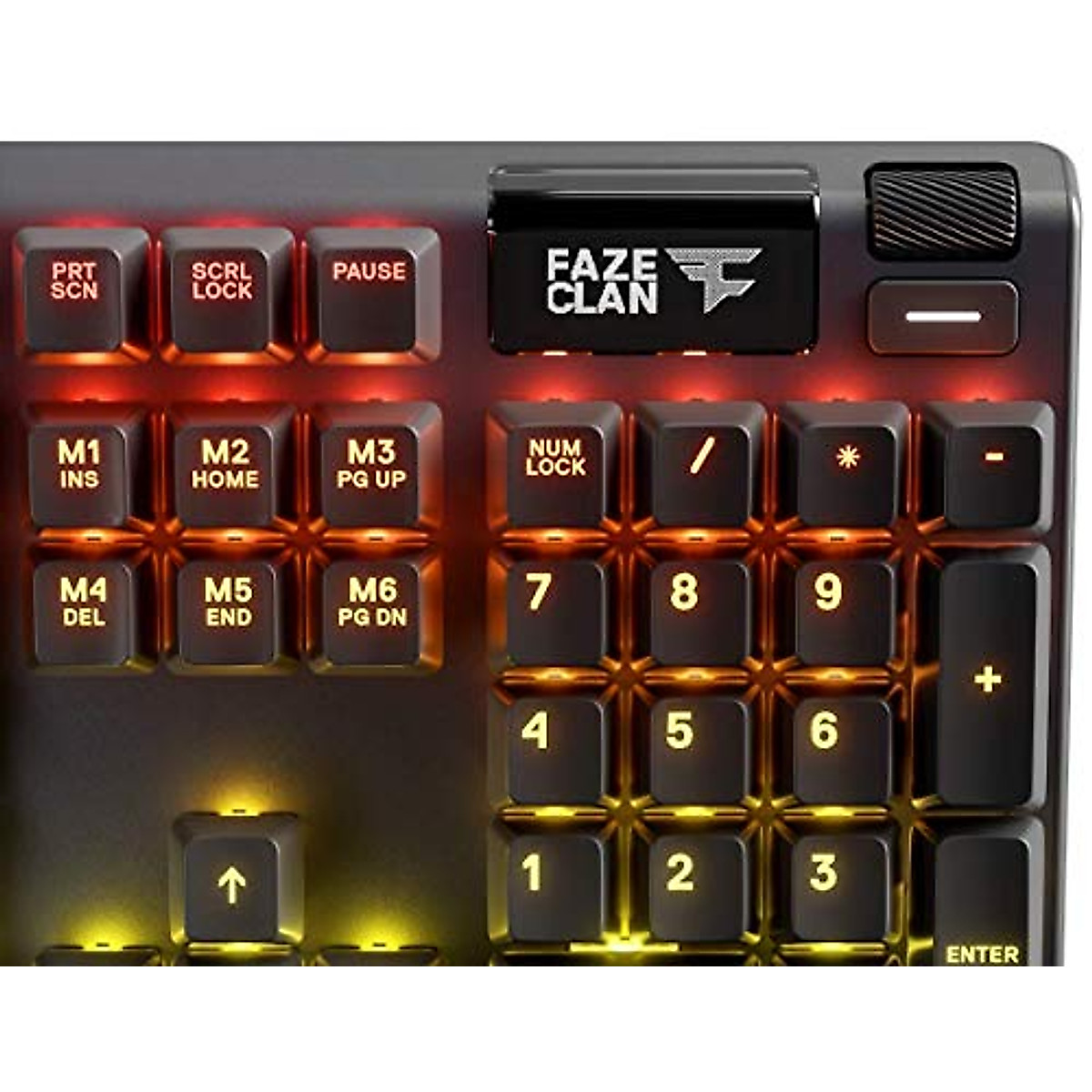 SteelSeries Apex 7 - Mechanical Gaming Keyboard – OLED Smart Display – Brown Switches - French AZERTY Layout