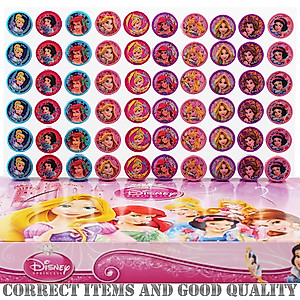 Princess Disney 10 Assorted Self Inking Stampers Party Favor
